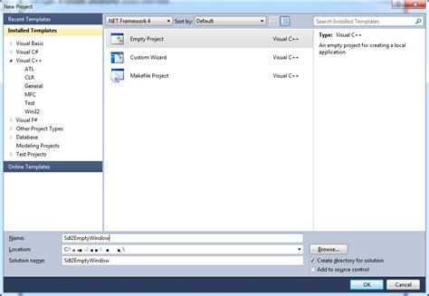Programmers Ranch Sdl2 Setting Up Sdl2 In Visual Studio 2010