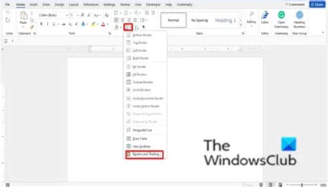 How To Make A Custom Border In Word