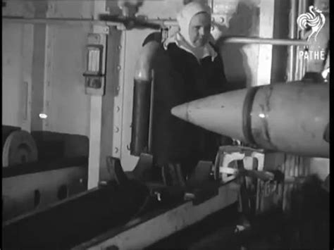 A Big Load Of Shells Being Fed To The Guns Of The Hms Rodney In 1944