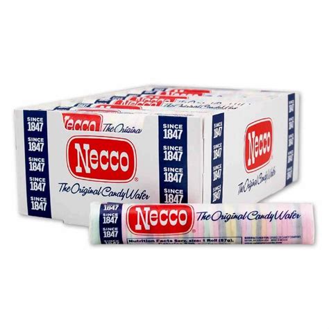 Candy 2546 Necco Wafer 1 Pack Chucks Trains And Hobby Depot