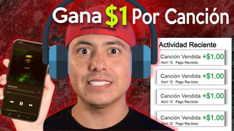 HACK SECRETO Gana 1 Dólar Cada Hora por Escuchar Música Como GANAR