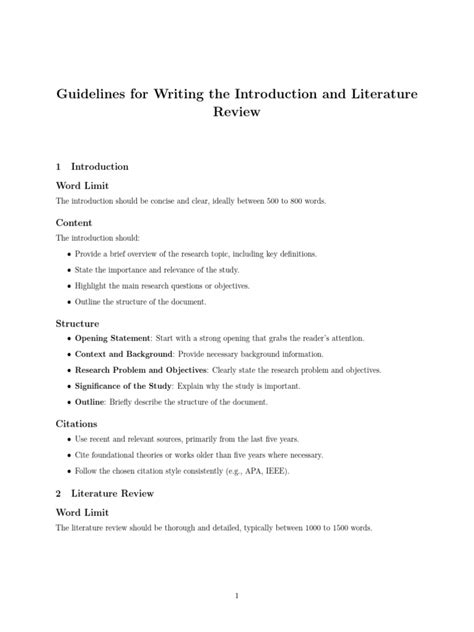 Ieee Format Pdf Citation Literature Review