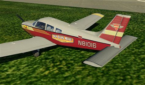 Old Guys Rule N81016 Payware Piper Cherokee Warrior Ii By Atmosphere