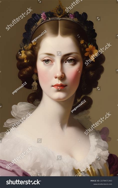 Victorian Woman Portrait