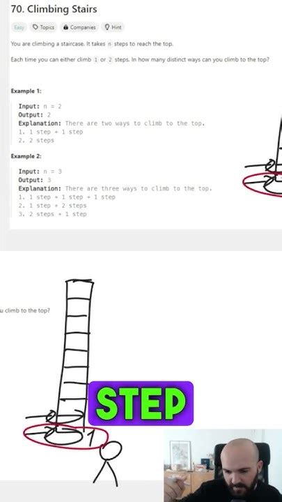 Climbing Stairs Leetcode 70 Dynamic Programming Part 3