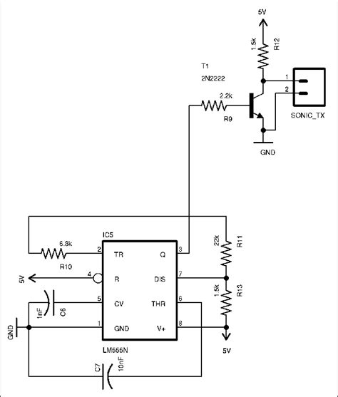 Ultrasonic Transducer Driver Circuit