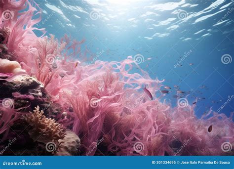 Underwater Unity Coral Reefs And Marine Life Stock Illustration