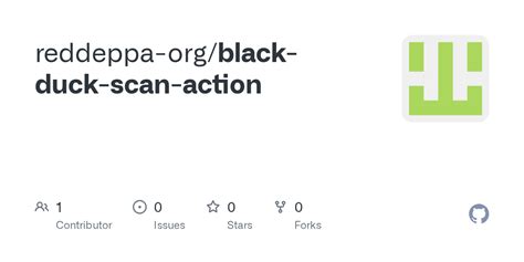Github Reddeppa Orgblack Duck Scan Action