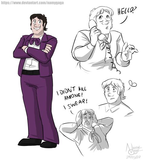 Fnafngwilliam Afton Reference Sheet By Namyg On Deviantart