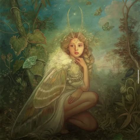 Annie Stegg Moth Girl In 2024 Fairytale Art Fairy Art Ethereal Art
