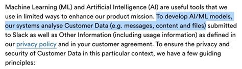 Tom H On Linkedin Slack Ai Ml Artificialintelligence Dataprivacy