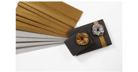 კრეპის ქაღალდის რულონი ვერცხლისფერი Clairefontaine 200x50სმ · საკანცელარიო