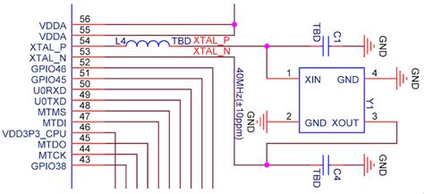 Schematic Checklist ESP S ESP Hardware Design Guidelines Latest Documentation