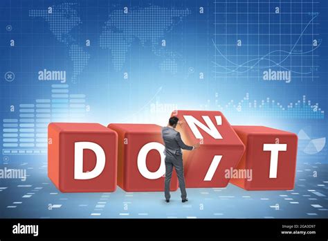 Determination Concept With The Rotating Cubes Stock Photo Alamy