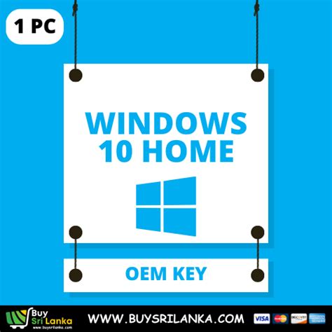 Windows Home OEM Product Key PC Buy Sri Lanka