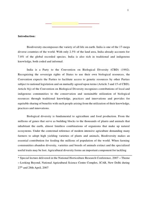 unit ii notes ipr pdf biodiversity conservation biology