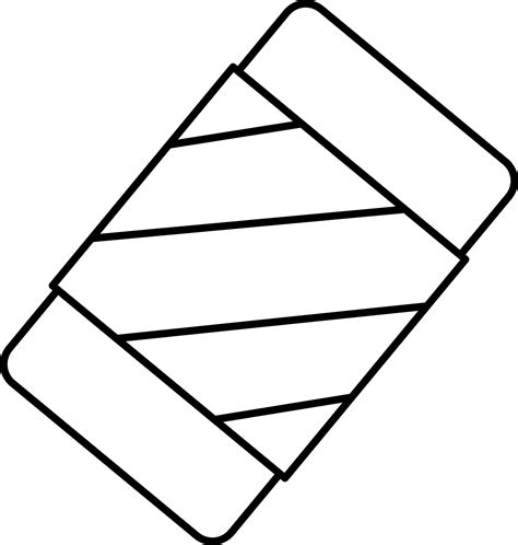 Eraser Icon In Thin Line Art 24194177 Vector Art At Vecteezy