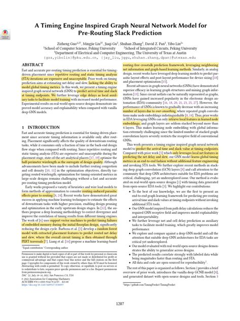 2022 Dac A Timing Engine Inspired Graph Neural Network Model For Pre