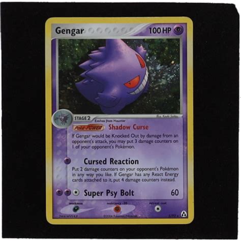 Gengar Pokemon 2006 Ex Legend Maker 5 Holo Pristine Auction