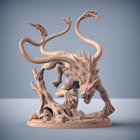 Gibbering Mouther 3d Printed Resin Miniature Tabletop Role Etsy