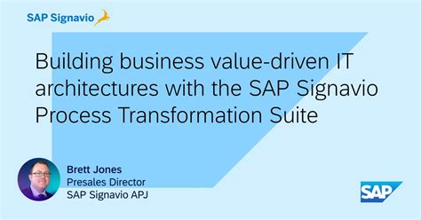 Want To Know How To Build Business Value Driven It Architectures Join Brett Jones At The Leanix