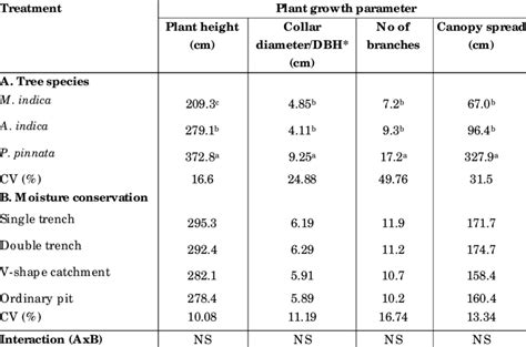 Effect Of Different Soil Moisture Conservation Treatment On Plant Download Scientific Diagram
