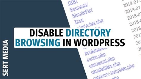 How To Disable Directory Browsing In Wordpress 2020 How To Disable Apache Indexes Wordpress