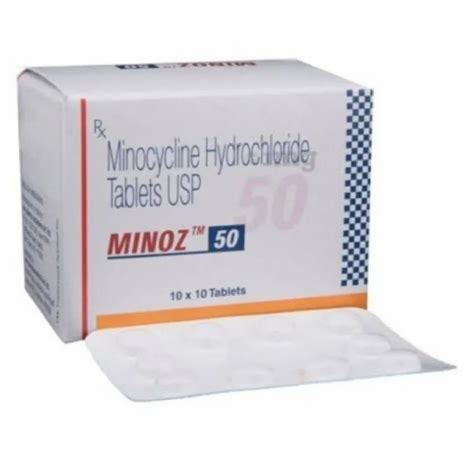 50mg Minocycline Hydrochloride Tablet At ₹ 230 Box Minocycline Hcl