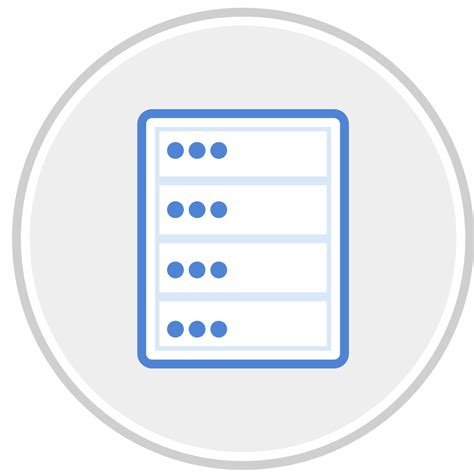 Data Storage Database Network Icon Free Download
