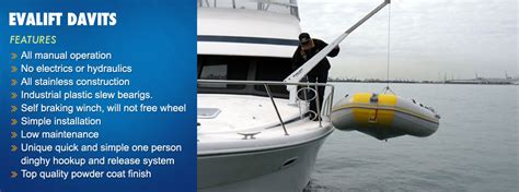 Dinghy Engine Crane Cranes Davits Onward Marine Ubicaciondepersonas Cdmx Gob Mx