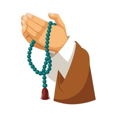 Praying Hands Muslim Vector Art Icons And Graphics For Free Download