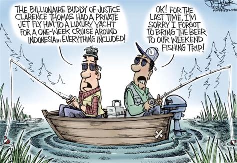 5 Unethically Funny Cartoons About Clarence Thomas