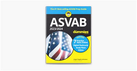 2023 2024 ASVAB For Dummies 7 Practice Tests Flashcards Videos