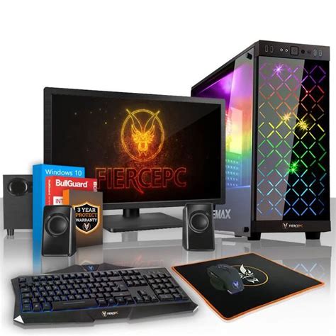 Fierce CYPHER PC Gamer De Bureau Intel Core I7 8700K 6x4 5GHz CPU