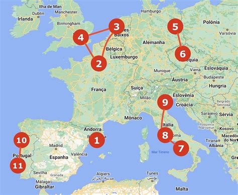Mapa De Turismo Da Europa Mapa Turistico Mapa Capitais Da Europa Images