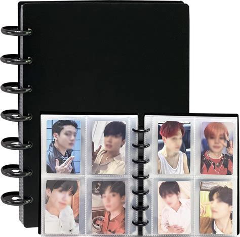 A5 Binder Kpop Photocard Holder Book 6 Ring Kpop Photo Card