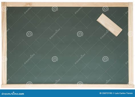 Blackboard And Eraser Stock Photo Image Of Memory Forget 35073190
