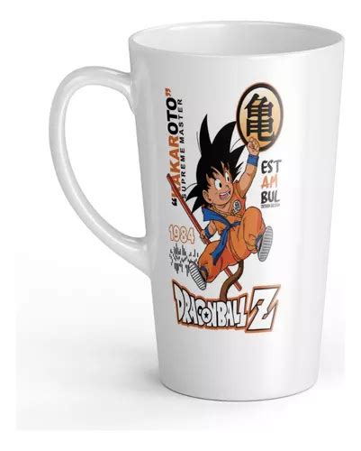 Taza Conica Grande Dragon Ball Goku Nio Cuotas sin interés