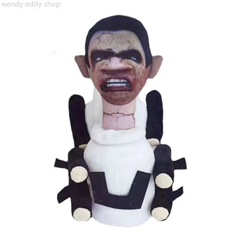 Skibidi Toilet ห้องน้ำ Speakerman Bosses Skibidi ตุ๊กตายัดนุ่น รูปกล้อง