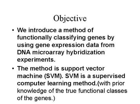 knowledgebased analysis of microarray gene expression data by