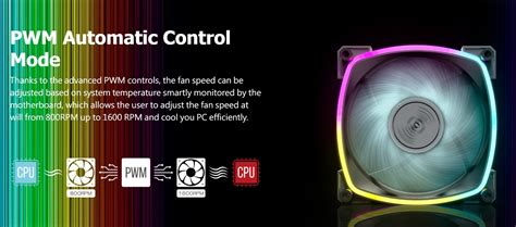 Montech RX120 PWM ARGB Fan Computer Fan Reversed Fan Blades 120mm 4 Pin Smart Control Shopee