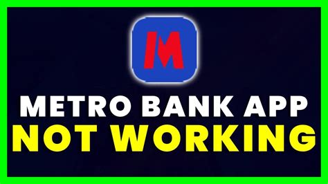 Metro Bank App Not Working How To Fix Metro Bank App Not Working Youtube