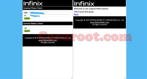 Cara Cek Imei Hp Infinix Untuk Otentikasi Asli Atau Palsu Cararoot Com