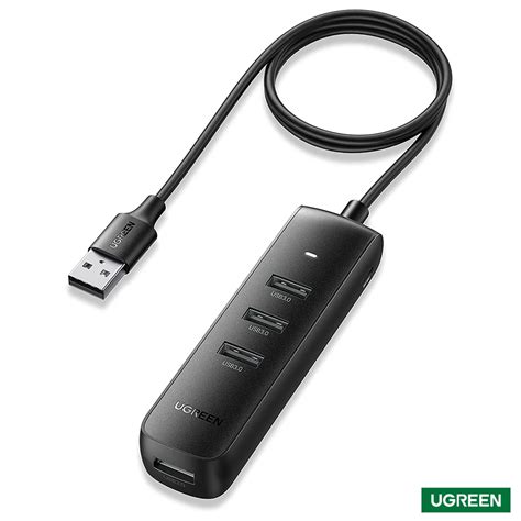 Buy UGREEN Multi-port USB Hub Adapter USB 3.0 5Gbps with 1 Meter Cable ...