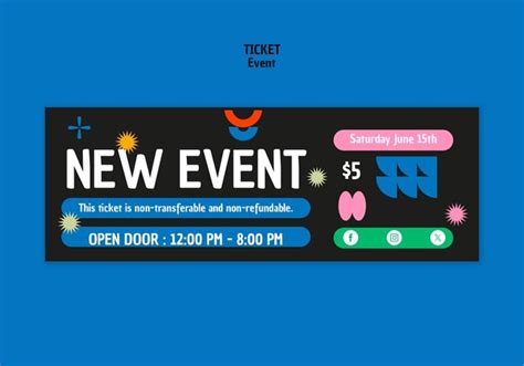 Free Psd Event Template Design
