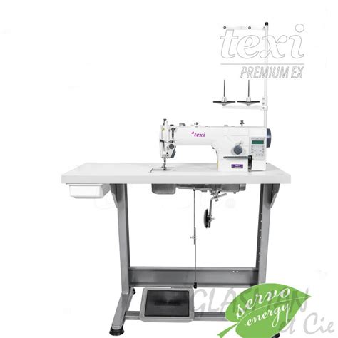 Machine à coudre industrielle TEXI TRONIC 5 avec coupe fils moteur