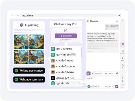 Maxaime Une Extension Offrant Un Large Panel De Fonctionnalités Dia Générative