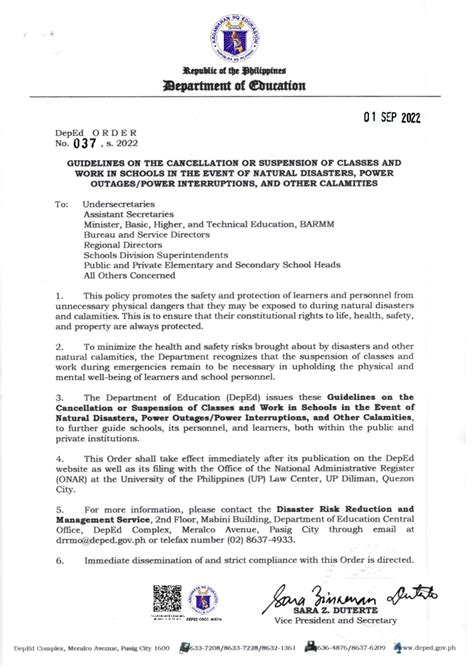 Do S2022 037 Guidelines For Suspension Of Class Accounting Studocu