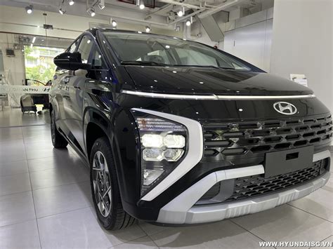 Hình ảnh Hyundai Stargazer Màu đen Bản Cao Cấp Hyundai Sài Gòn