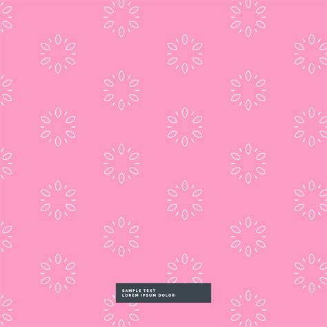 Pink Flower Pattern Background Download Free Vector Art Stock